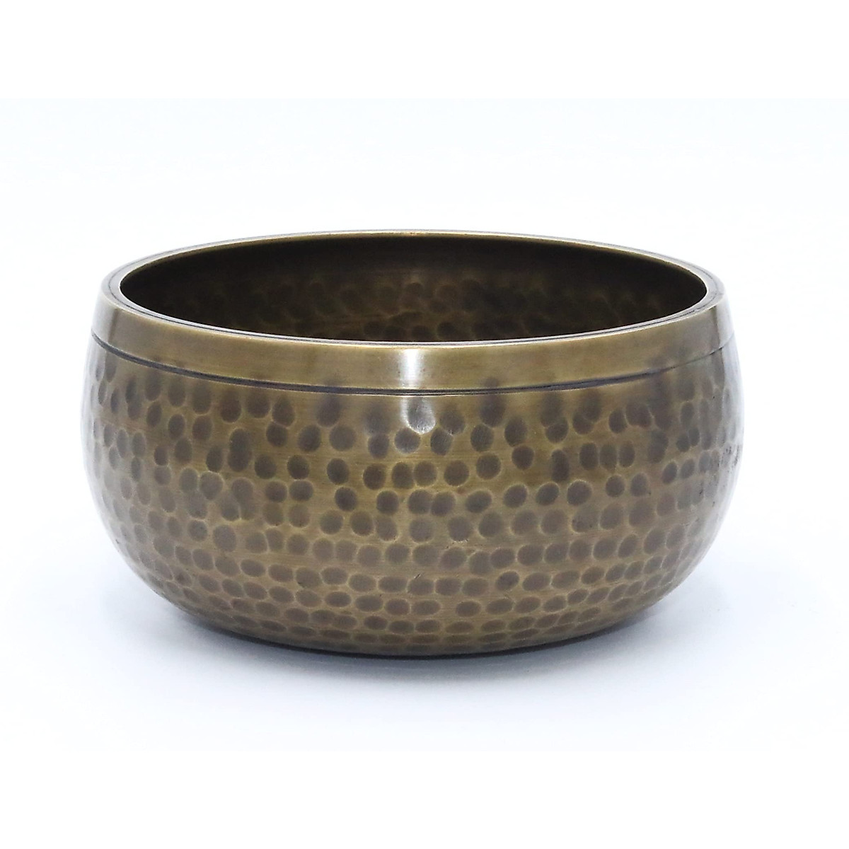 Tibetan Hand Hammered LINGAM Singing Bowl Set- For Meditation, Yoga, Sound Therapy, Spiritual Healing, Prayer, Mind and Body Relaxation