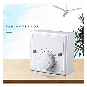 Song Zhi Store 2022 New 5 Speeds Variable Fan Speed Control Suitable Fit for Most Brand Electric Ceiling Fan