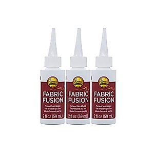Aleene's Fusion Fabric Glue, 2 Fl Oz - 3 Pack, Clear