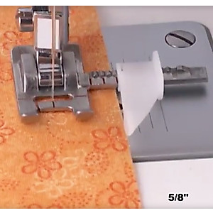 HONEYSEW Adjustable Guide Foot Snap On for Brother,Singer,Husky,Babylock,Kenmore,Janome,Elna