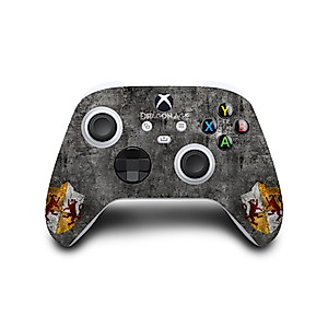 Head Case Designs Officially Licensed EA Bioware Dragon Age Ferelden Distressed Heraldry Vinyl Sticker Gaming Skin Decal Cover Compatible With Xbox Series S Console and Controller Bundle