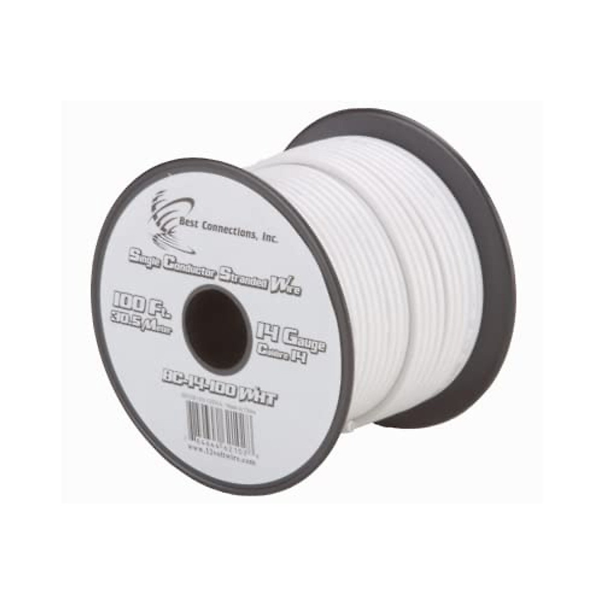Audiopipe 14 GA Gauge 100' White Car Audio Home Primary Wire