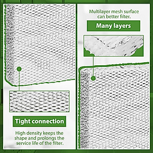 HASME 2-Pack Replacement Water Panel Pad for Carrier Humidifiers Replaces for P110-3545 P1103545 Fits for HUMCCLBP2217 HUMCCLBP2317 HUMCALBP2317 HUMCCLBP2417 10 1/8" x 12 7/8" x 1 1/2