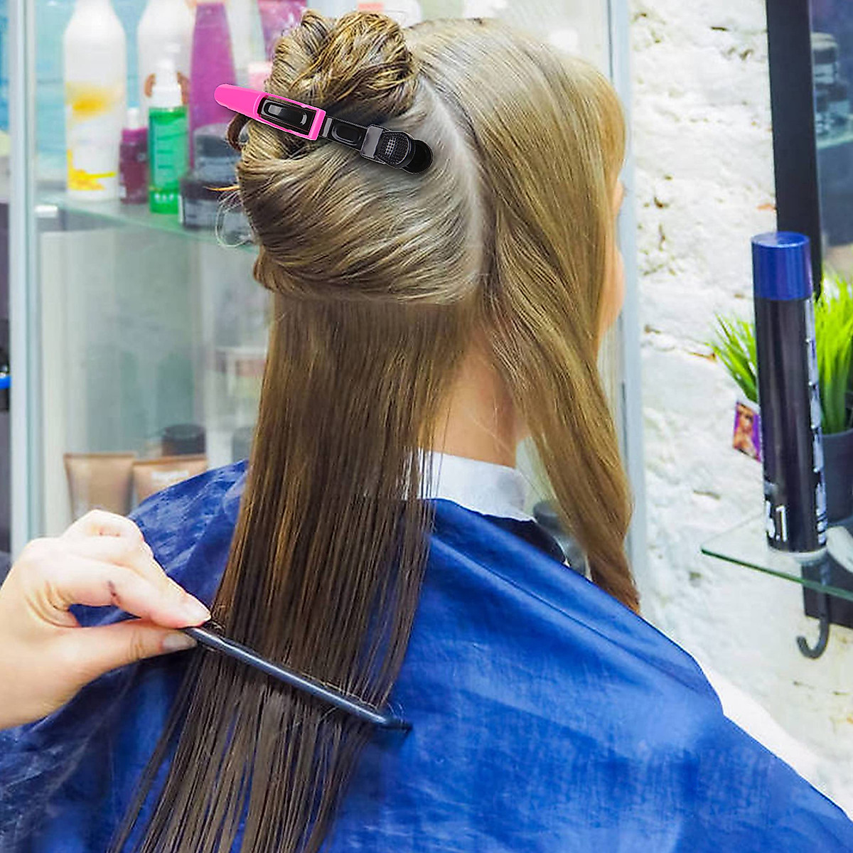 HH&LL 30pcs Alligator Styling Sectioning Hair Clips (15 Colors)