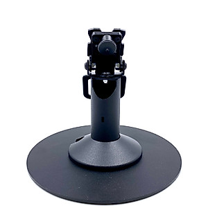 Ingenico Lane 3000/5000 / 7000/8000 Low Freestanding Swivel and Tilt Metal Stand with Round Plate