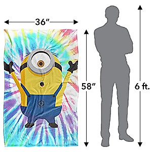 Minions Blanket, 36"x58", Stuart Silky Touch Super Soft Throw Blanket