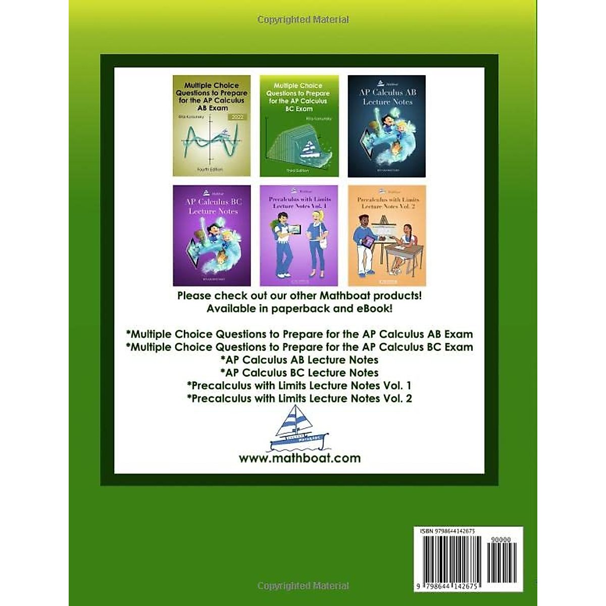 Multiple Choice Questions To Prepare for the AP Calculus BC Exam: 2021 AP Exam Preparation Workbook