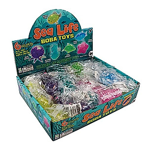 Raymond Geddes Small Sealife Boba Stress Balls (Pack of 24)