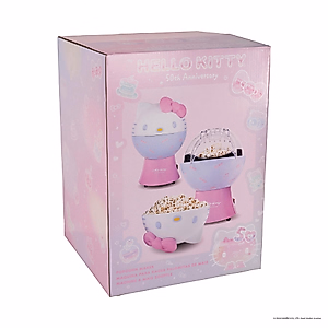 Uncanny Brands Hello Kitty 50th Anniversary Popcorn Maker - Kitchen Appliance