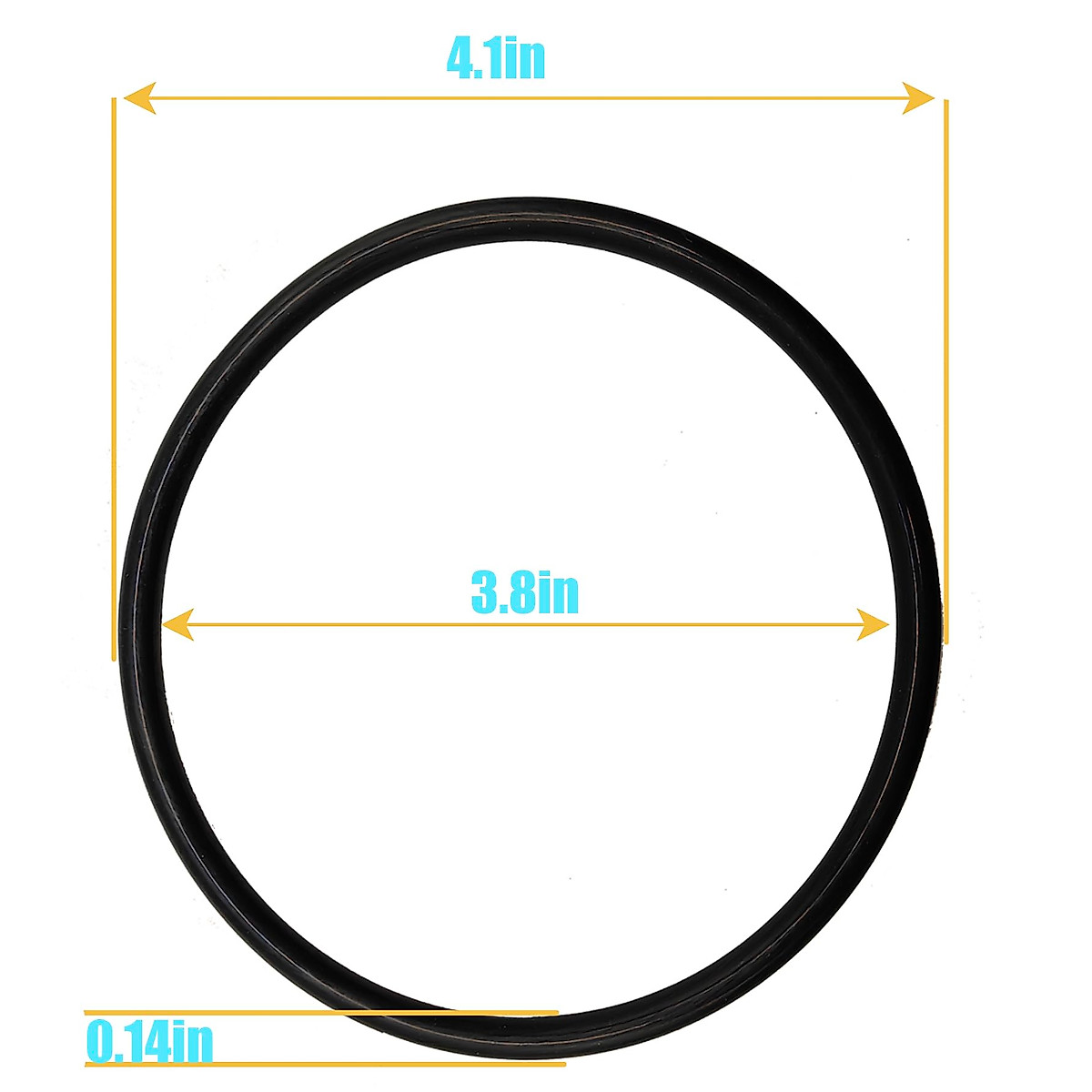 Generic 151120 OR-34 Water Filter Rubber O-Ring Compatible for Pentek and Culligan Standard & 3G Standard Water Filter Housings (2/Pack)