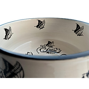 12" Bathroom Butterfly Vessel Sink, Ceramic Countertop Basin, 30 Cm Sink Bowl, Bath Vanity Sink, Bathroom Remodel, Lavatory, Kitchen Basin