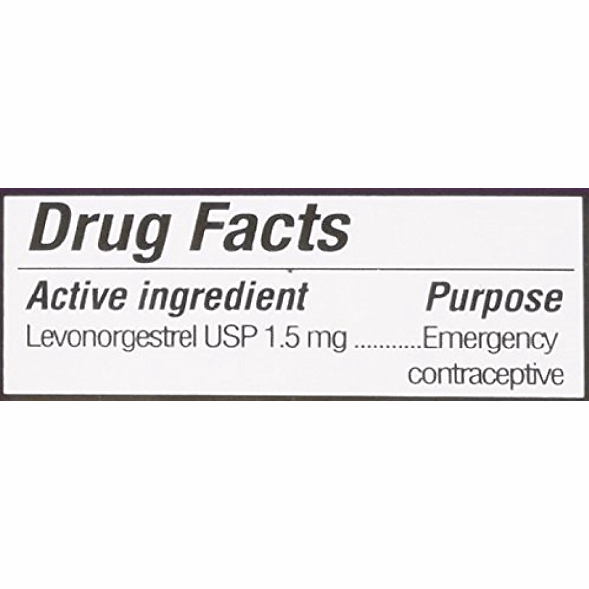 Gavis Pharmaceuticals My Way Emergency Contraceptive 1 Tablet, Female Contraceptive, Adult, Single Tablet