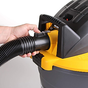 WORKSHOP Wet/Dry Vacs Vacuum Accessories WS25022A Extra Long Wet/Dry Vacuum Hose, 2-1/2-Inch x 20-Feet Locking Wet/Dry Vac Hose for Wet/Dry Shop Vacuums