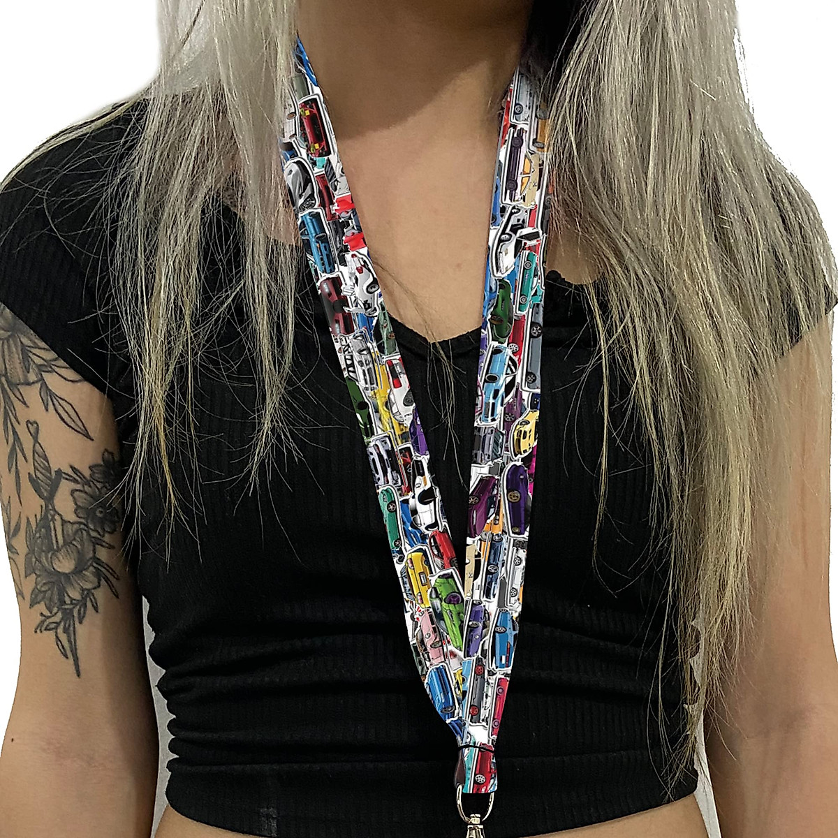 JDM Sports Cars Racing Drifting Japan Import Lanyard