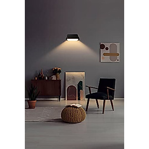 PLUSLED Modern Wall Sconce Outdoor Porch Light Waterproof Patio Lamp LED Wall Light Fixture Aluminum 13W 3000K Wall Lamp for Indoor & Outdoor use Garden Yard