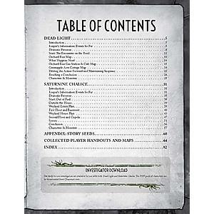 Call of Cthulhu: Dead Light & Other Dark Turns