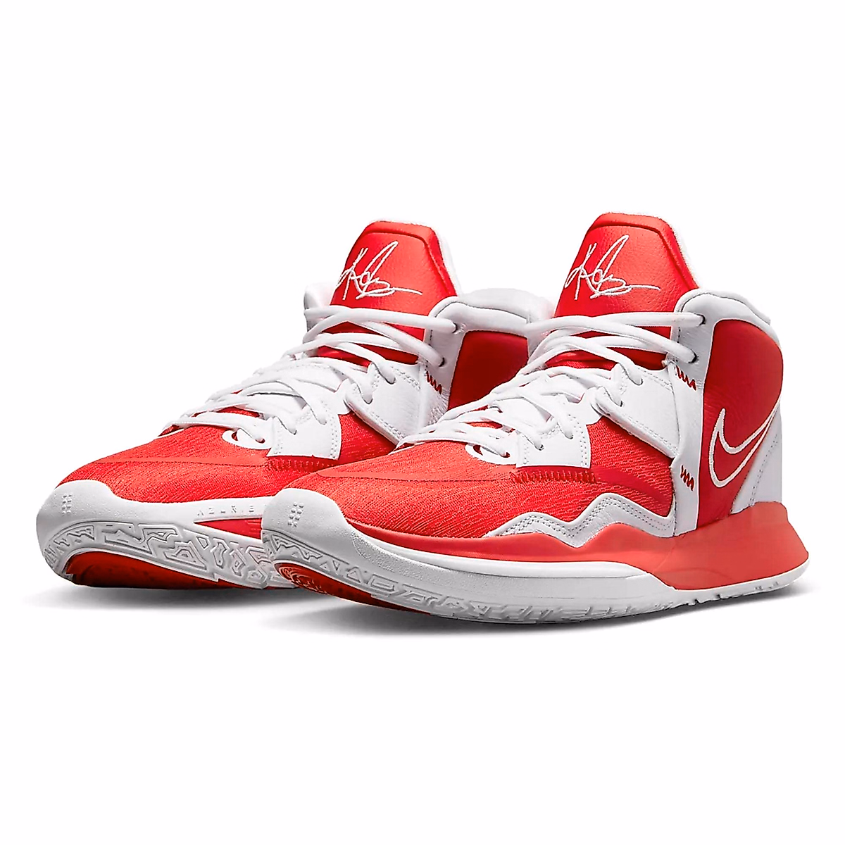 Nike Men's Kyrie Infinity Black/University Red/Dark Smoke Grey (CZ0204 004) (University Red/White, us_Footwear_Size_System, Adult, Men, Numeric, Medium, Numeric_9_Point_5)