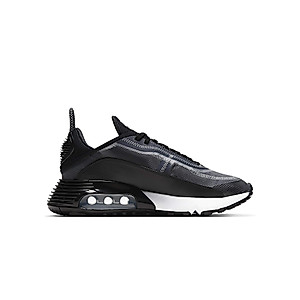 Nike Womens Air Max 2090 Running Trainers CK2612 Sneakers Shoes (UK 5.5 US 8 EU 39, Black White Silver 002)