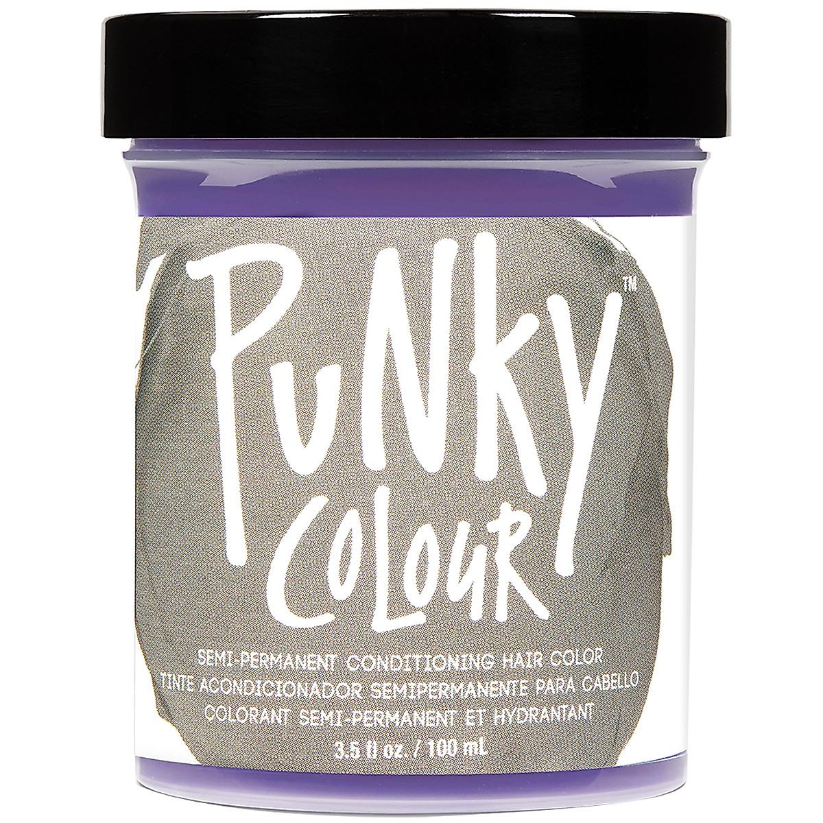 Punky Platinum Blonde Toner Semi Permanent Conditioning Hair Color, Non-Damaging Hair Dye, Vegan, PPD and Paraben Free, lasts up to 25 washes, 3.5oz