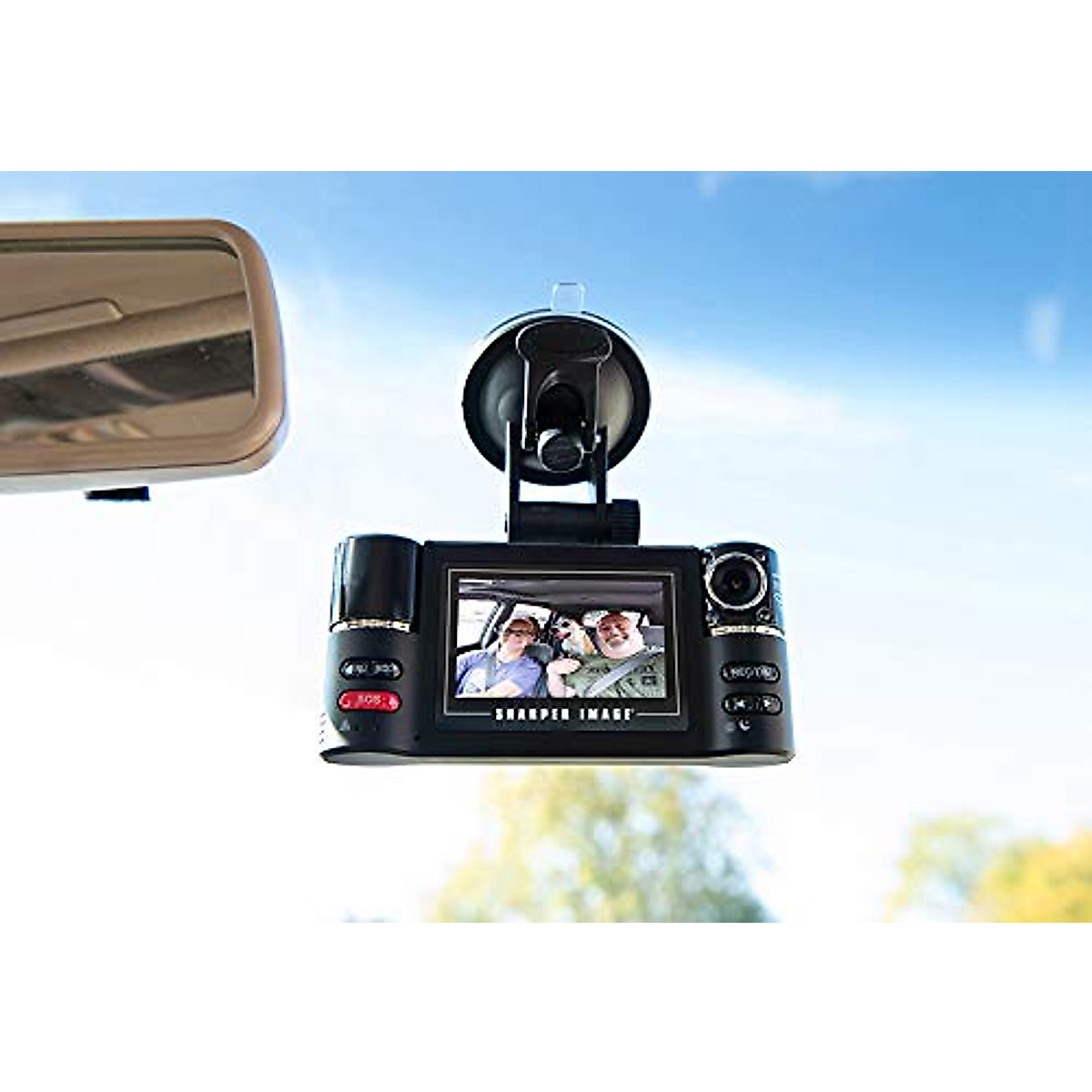 Sharper Image Dual Recording Windshield Camera