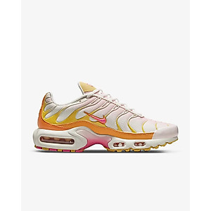 Women's Air Max Plus - Size 7 US - Sail/Hyper Pink-Solar Flare