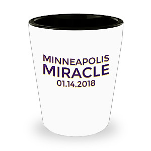 Minneapolis Miracle Shot Glass