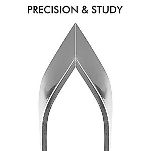 Fish Bone Tweezers, Professional Stainless Steel Flat and Slant Pliers Set for Kitchen Salmon Trout, 2 Pcs