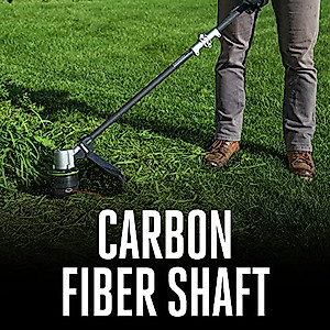 EGO Power+ ST1620T 16-Inch LINE IQ String Trimmer with POWERLOAD Technology, Battery and Charger Not Included, Black