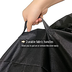 GC7000 Grill Cover for Smoke Hollow 4 in 1 Combo Grill PS9900 PS9900-SY18 47180T, Pit Boss Memphis Ultimate Grill Cover, 79 Inches BBQ Barbecue Cover, All Weather Protection