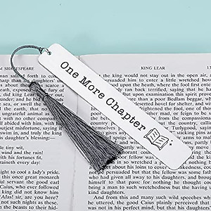 Funny Gifts for Women Men Boyfriend Valentines Day Gifts for Son Daughter Kids Teens Girls Boys Friends Christmas Birthday Graduation Gifts Decision Maker Double-Sided Bookmark for Book Lovers Readers