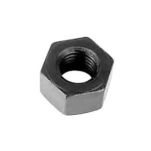 HxNt, BlkOx, AlyStl, 1"-8, 5PK