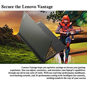 Lenovo Legion Pro 5 Gen 8 Gaming Laptop, 16” WQXGA 165Hz Screen, AMD Ryzen 7 7745HX Processor, NVIDIA GeForce RTX 4070, 32GB DDR5 RAM, 2TB SSD, RGB Backlit KB, Wi-Fi 6, Windows 11 Home, Onyx Grey