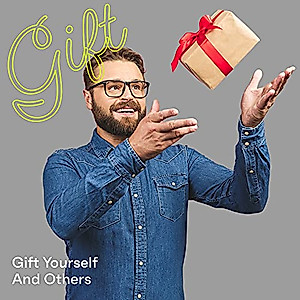 Acrylic Drink Coasters Set of 6 | Premium Stylish Black 4 Inch Coaster Set for Tabletop, Coffee Table Protection | Coasters Will Not Scratch Your Wood Tables or Stick to Glass | Home Decor Accent