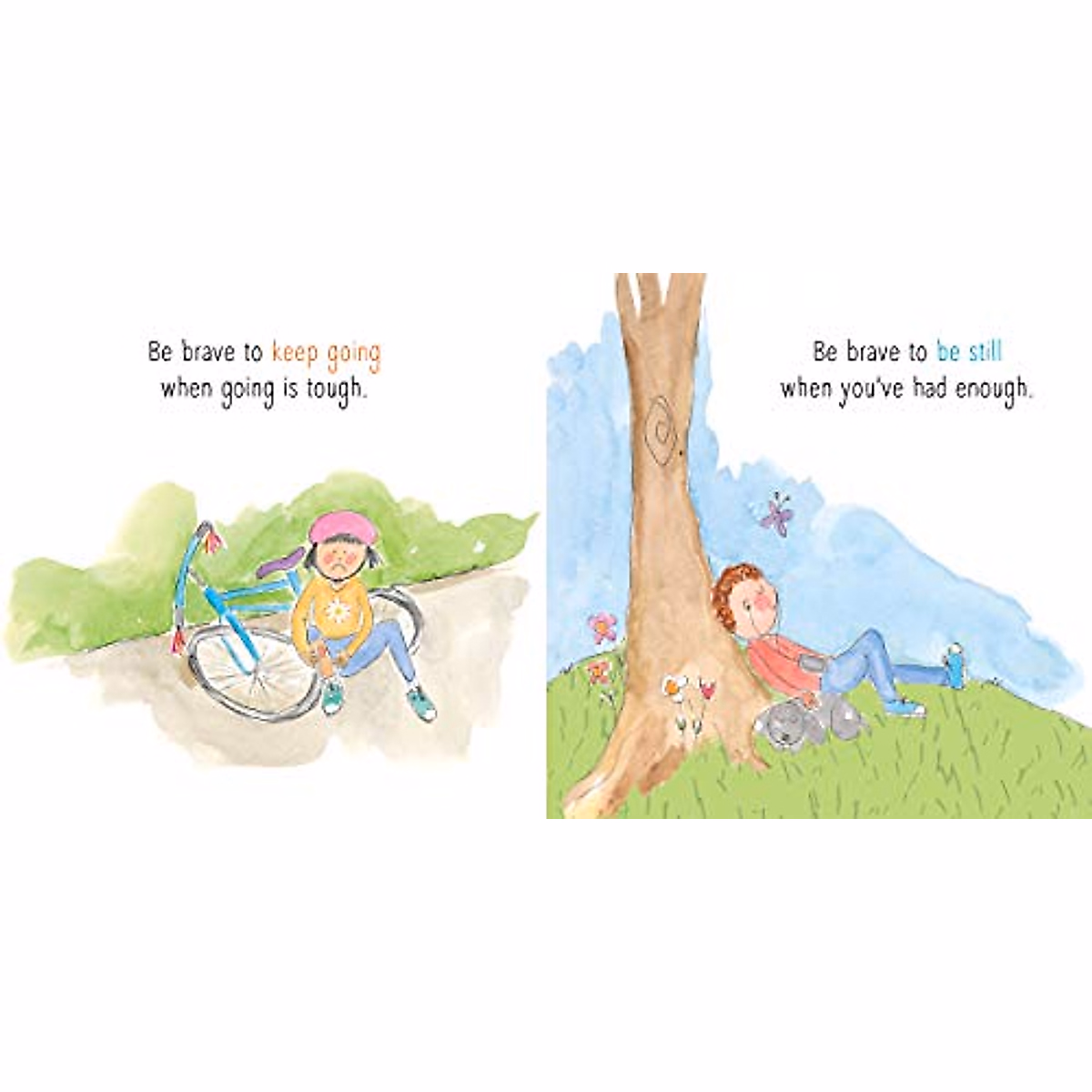 Be Brave Little One: An Inspiring Book About Courage For Babies, Baby Showers, Graduation, And More