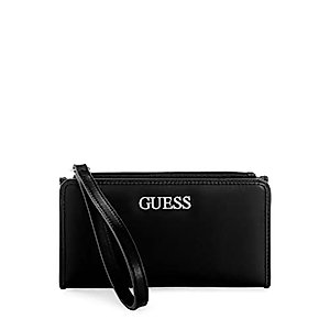 GUESS Factory Women's Evie Multi Organizer Wallet Black