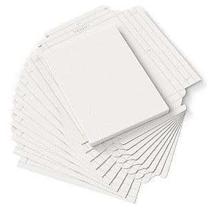 ARTEZA Watercolor Paper Foldable Canvas Pad, 8.03x11.02 Inches, 10 Sheets, Cotton Paper