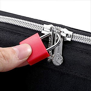 Padlock(6 Pack) Bulk Small Locks with Keys Home & School Essentials for Luggage Lock,Backpack,Suitcase Lock,Classroom Matching Game and More - Individually Keyed Padlocks