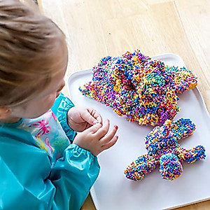 green sprouts Easy-wear Long Sleeve Bib | Waterproof Protection | Flipped Pocket, Soft Material, Easy Clean Smock