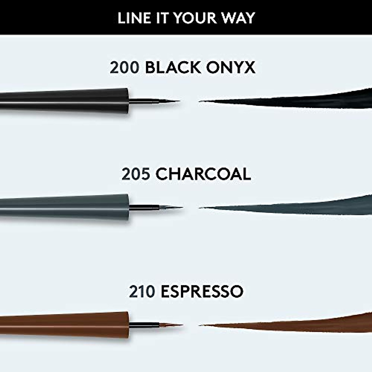 Covergirl Perfect Point Plus Liquid Eyeliner, Charcoal, .08 Fl. Oz.