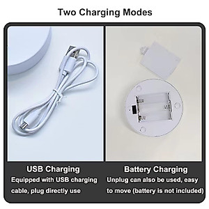 Desniltol 3d Moving Sand Art Picture Desk Lamp, 360° Rotating Hourglass Lights, RGB Color Changing Table Lamp,Sand Art Liquid Motion Colorful Creative Sea 3d Glass Quicksand Painting Night Light(Blue)