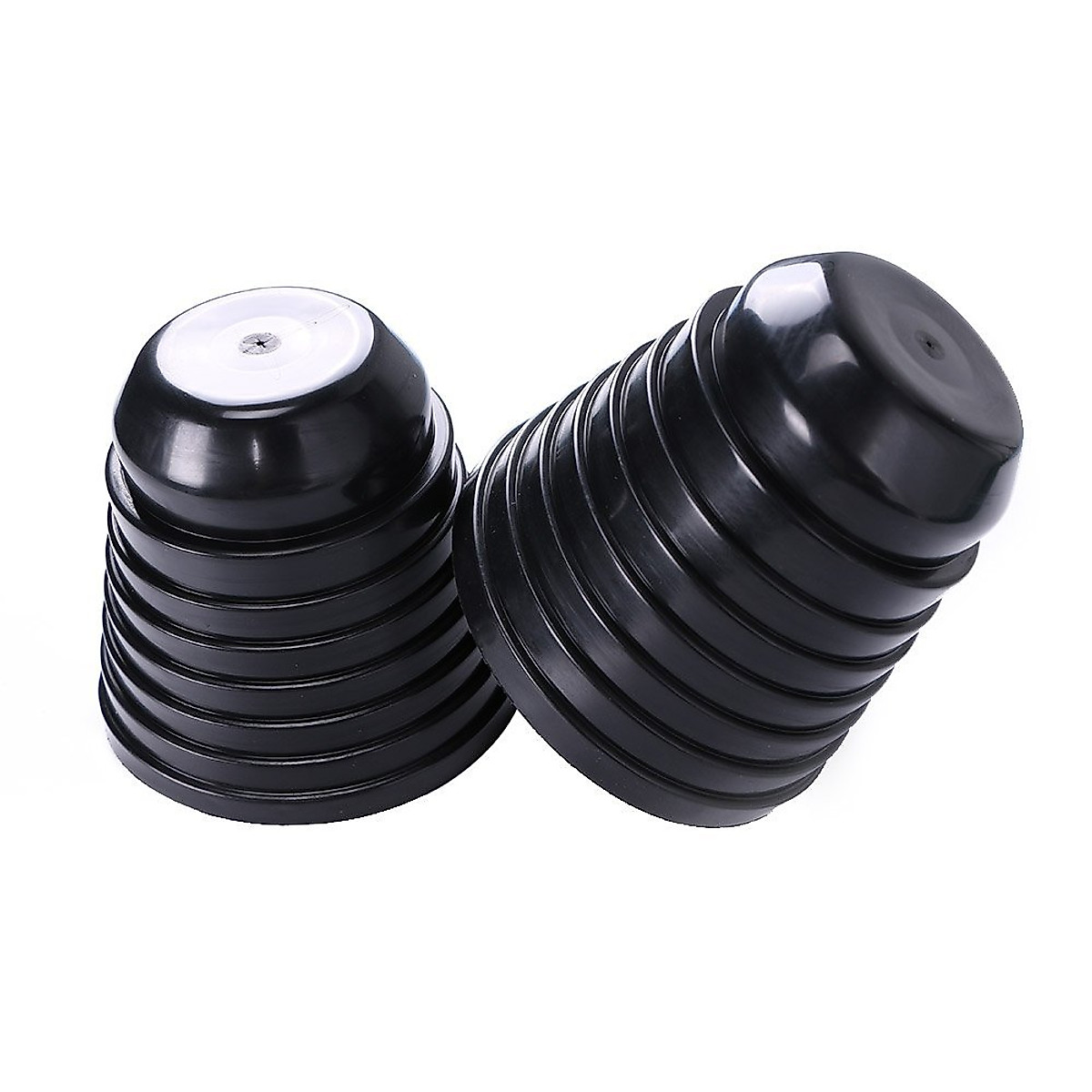 HUIQIAODS Universal Housing Dust Covers for LED Headlight Bulb Universal Adjustable Rubber Seal Cap Fit Head Light H1 H3 H4 H7 H11 H13 9005 Pack of 2