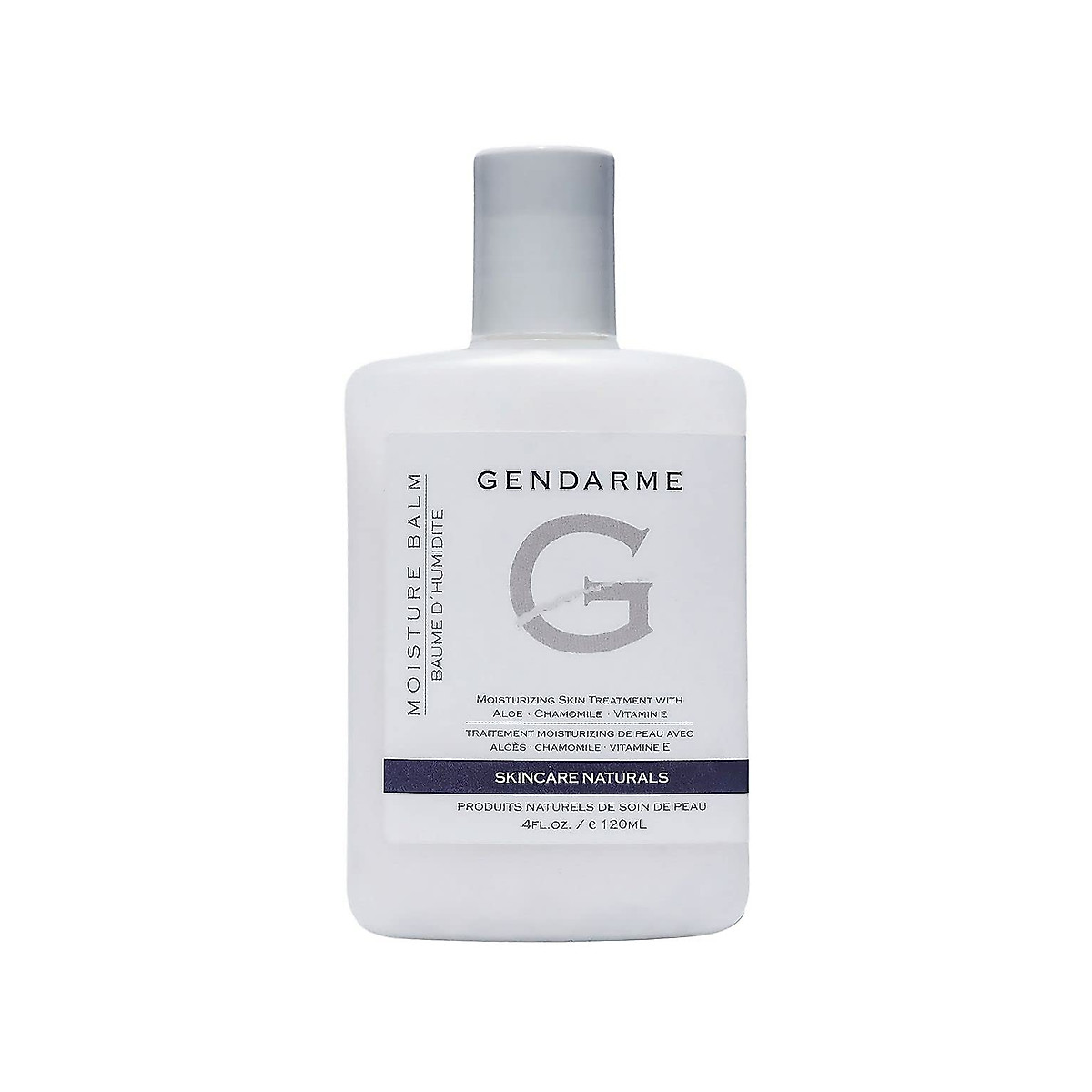 Gendarme Moisture Balm for Men - Moisturizing Aftershave Skin Treatment with Aloe, Chamomile & Vitamin E, 4 oz