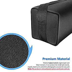Neewer® 36"x5"x5" / 92cmX12cmX12cm Heavy Duty Photographic Tripod Carrying Case with Strap for Light Stands, Boom Stand, Tripod