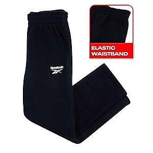 Reebok Baby Boys' Jogger Set - 3 Piece Short Sleeve T-Shirt and Sweatpants Playwear Set (InfantToddler), Size 3T, Black