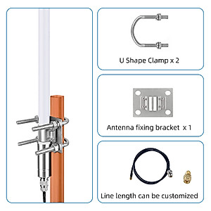 TUOSHI Lora Fiberglass Antenna 915mhz outperforms 5.8dbi Helium Antennas for MNTD RAK V2 Nebra Bobcat 300 Sensecap M1 HNT Helium Hotspot Miner SyncroBit Gateway