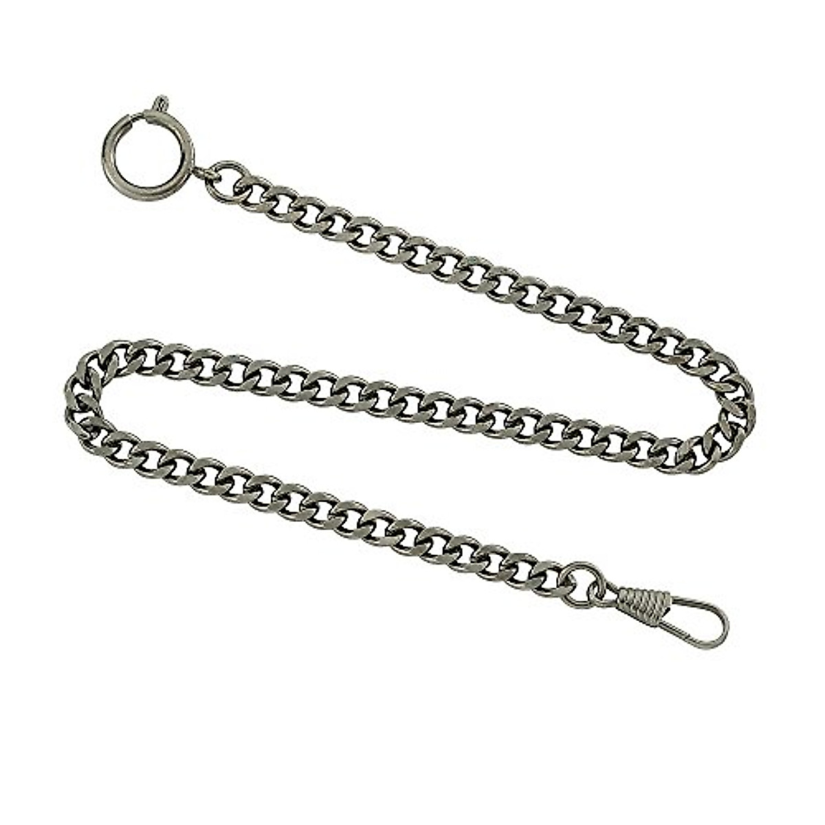 Gotham Men's Gun-Tone Mechanical Hand Wind Railroad Pocket Watch # GWC14104BBK