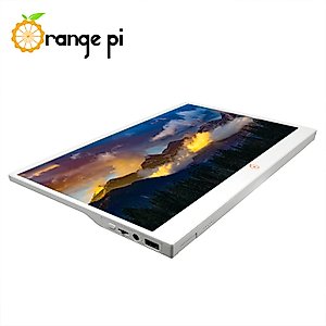 Orange Pi 14 Inch Portable Monitor, 1080P HD Resolution Dual Speakers Multi-Functional Interface IPS LED Backlight Display Panel Compatible with PS3/PS4/ PS5, X-Box, Switch, Pi 800