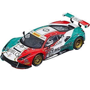 Carrera 30999 Ferrari 488 GT3 Squadra Corse Garage Italia No.7 1:32 Scale Digital Slot Car Racing Vehicle for Carrera Digital Slot Car Race Tracks