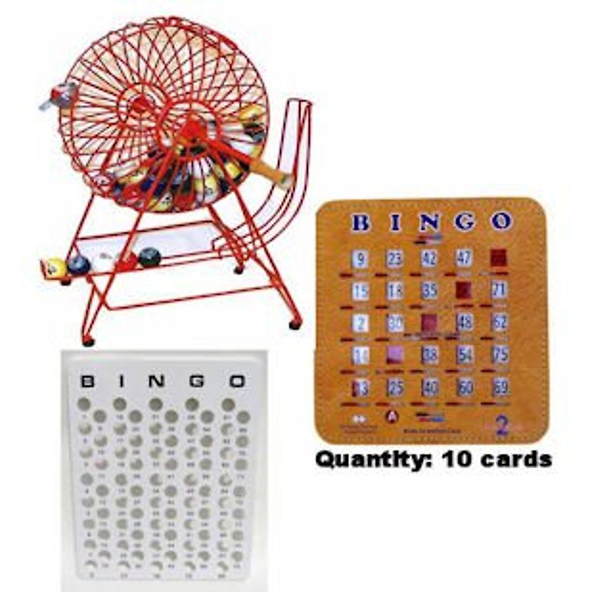 Colorful Professional Ping Pong Bingo Set
