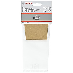 Bosch 3x Dust Bag (Accessories for Belt, Random Orbit, Orbital Sanders and Universal Routers)